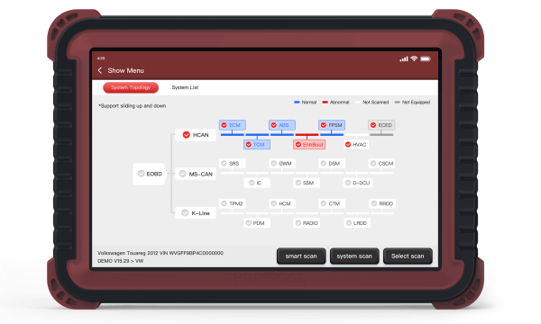 THINKTOOL MASTER X Diagnostic Tool Support Online Programming