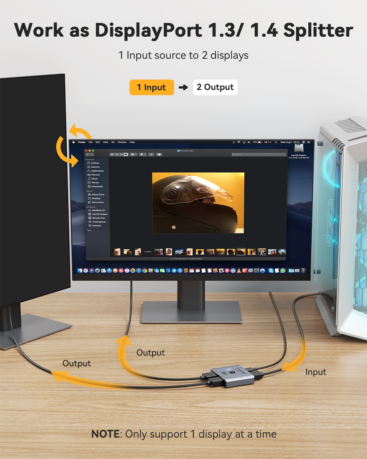 computer display switch box