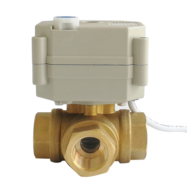dn15 electric mixing valve|dc5v electric 3-way brass valve
