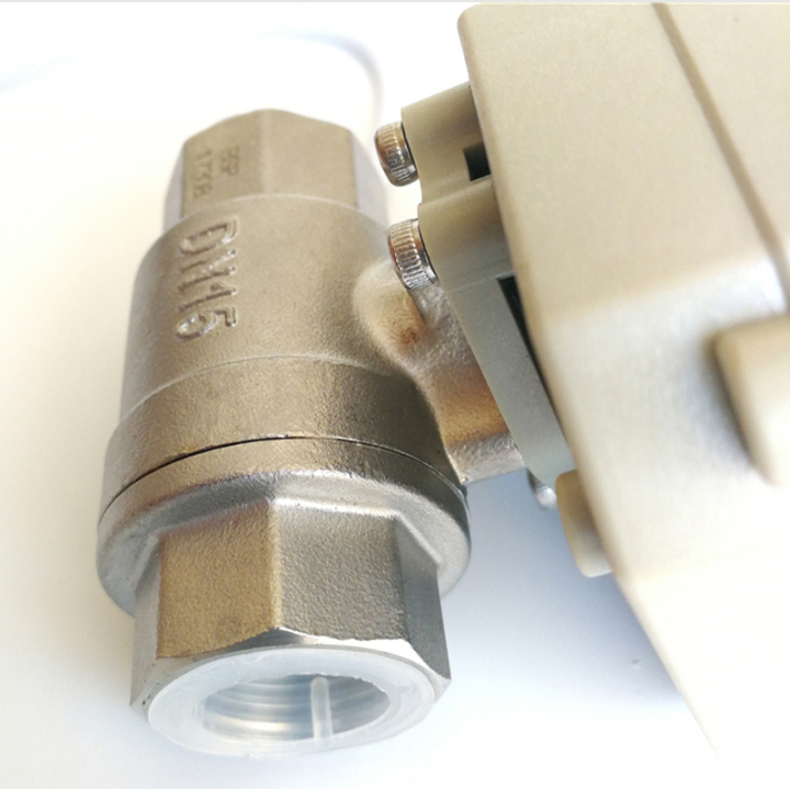 DN15 Electric Drinking water valve, DC12V/DC24V Electric ball valve ...