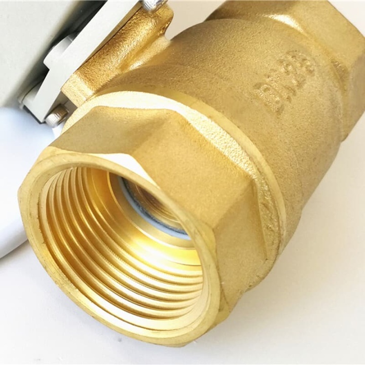 1 inch brass Electric water flow regulating Valve DN25, Electric water ...