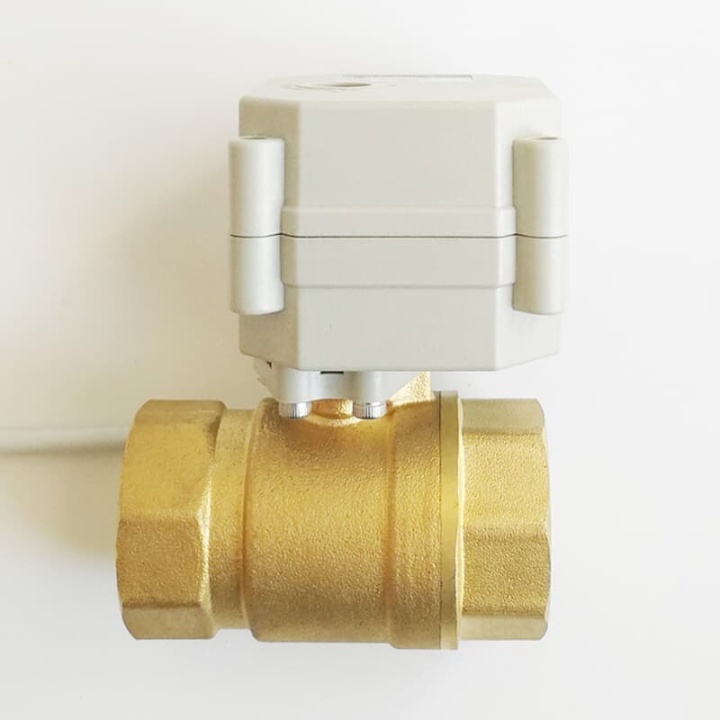 1 inch brass Electric water flow regulating Valve DN25, Electric water ...