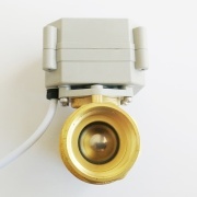 1 inch brass Electric water flow regulating Valve DN25, Electric water ...