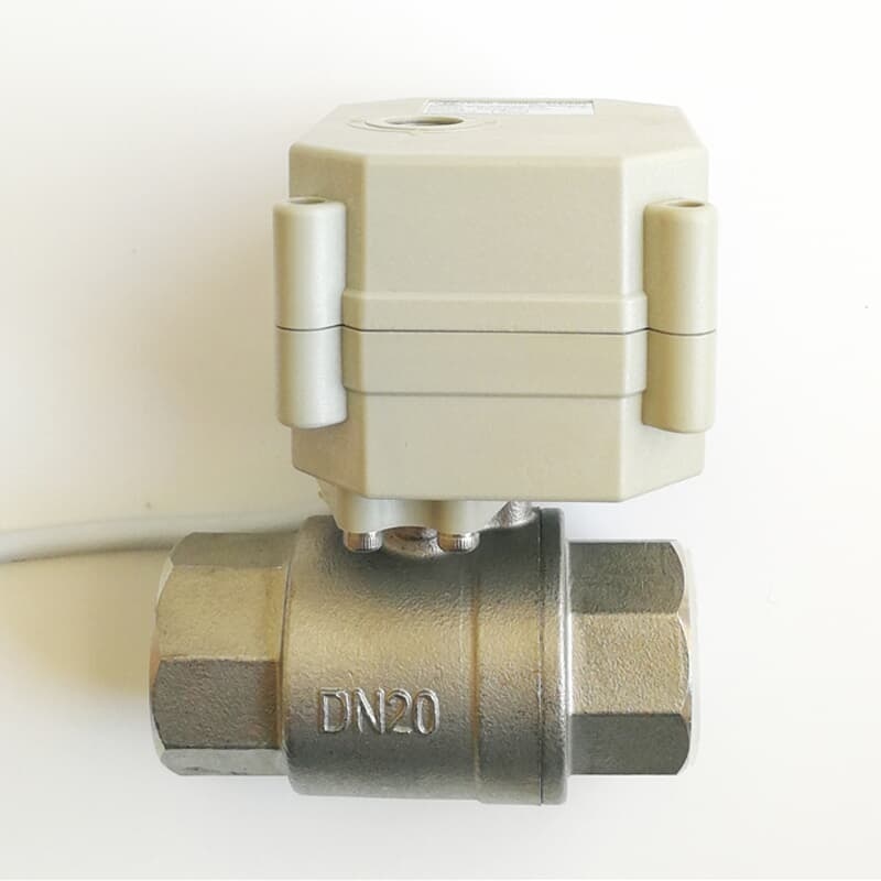 3/4 inch Electric proportional Valve 0-10V control signal, stainless ...