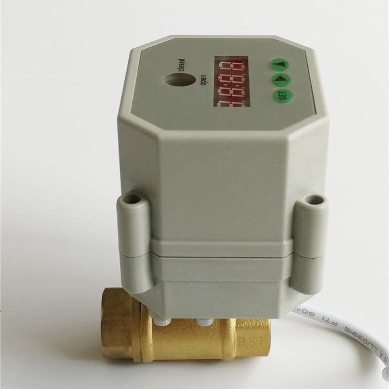 DN10 Motorized time controlled water valve, AC110-230V