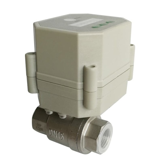 Time controlled Electric ball valves