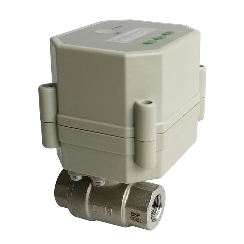 DN8 Electric Timer control valve Stainless 304 AC/DC9-24V