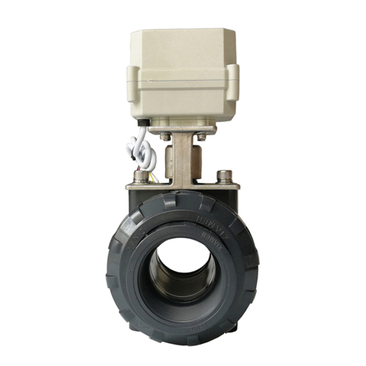 2" Automated water valve with U-PVC valve body