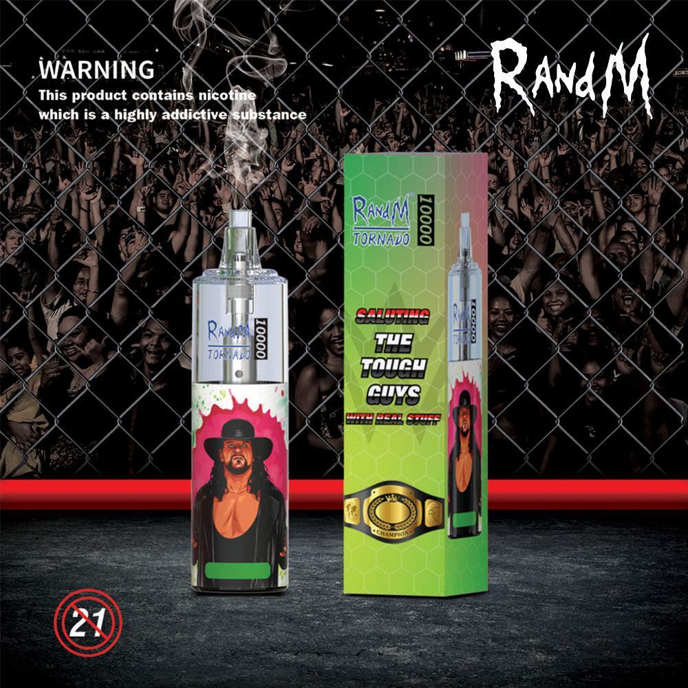 RandM Tornado 10000 Puffs Disposable Vape Pen E Cigarette 20ml With ...