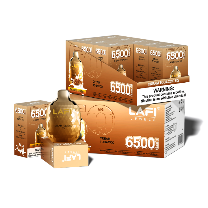 LAFI JEWEL 6500 PUFFS Cigarettes Puff 500mAh Battery 13ml 5% NICONTINE ...