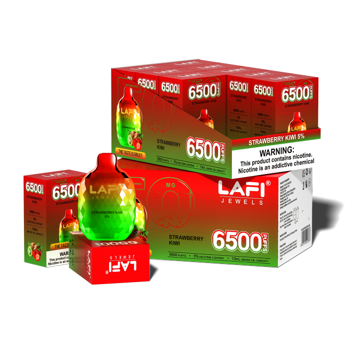 LAFI JEWEL 6500 PUFFS Cigarettes Puff 500mAh Battery 13ml 5% NICONTINE ...