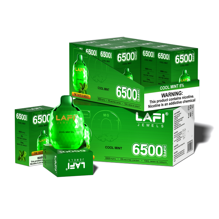 LAFI JEWEL 6500 PUFFS Cigarettes Puff 500mAh Battery 13ml 5% NICONTINE ...