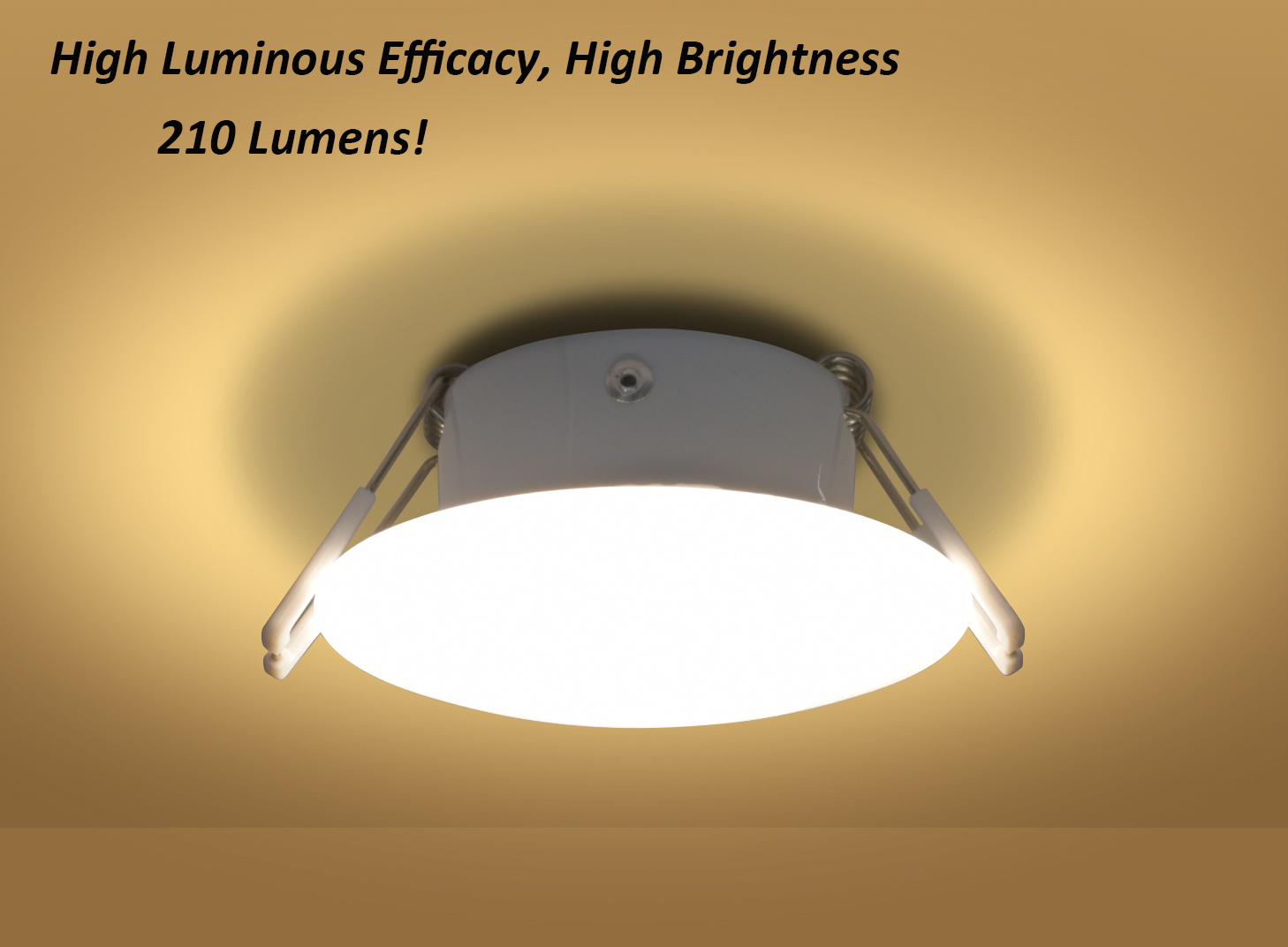 Facon 3 Inch LED RV Puck Light Full Aluminum Recessed Mount Down Light ...