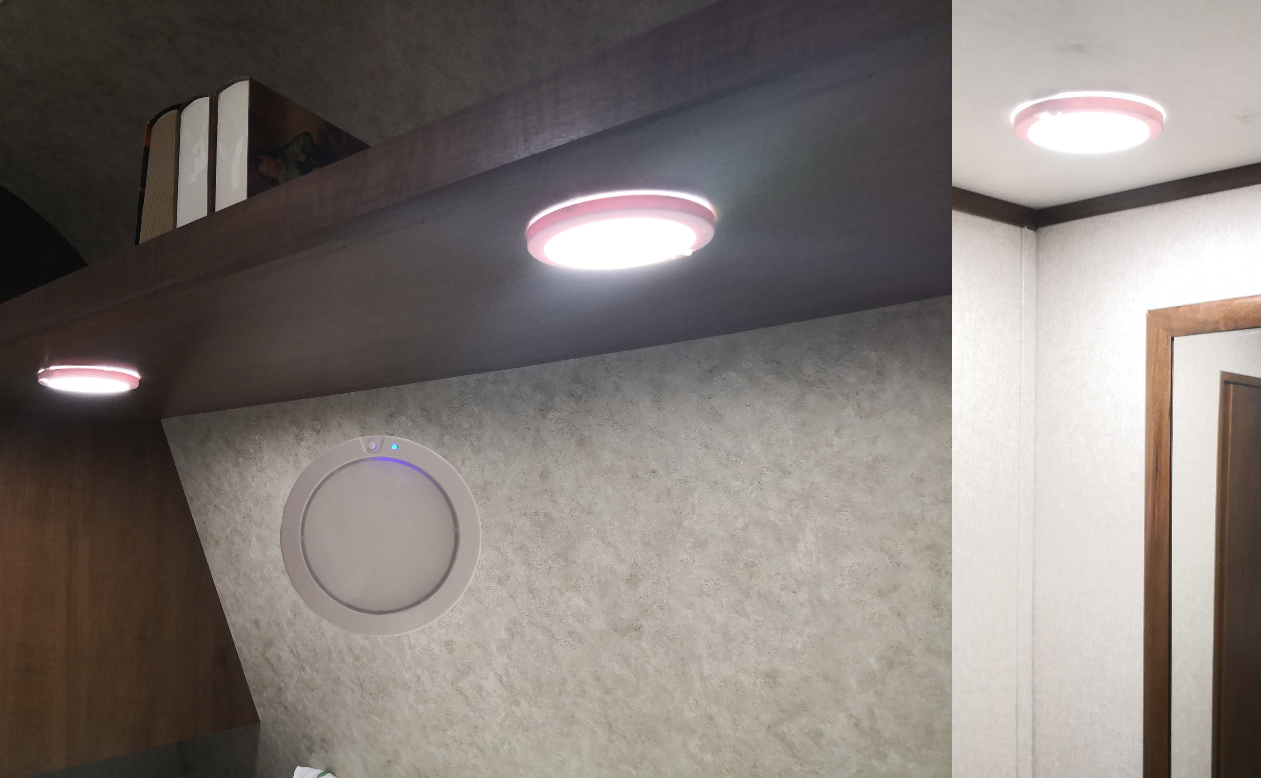 Facon 5Inch LED RV Panel Light Surface Mount 12V DC Interior Light with ...