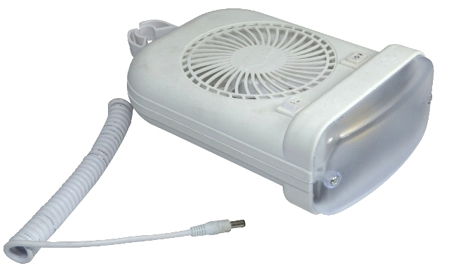Facon 12 Volt High Intensity Reading Light RV Fan light Combo with ...