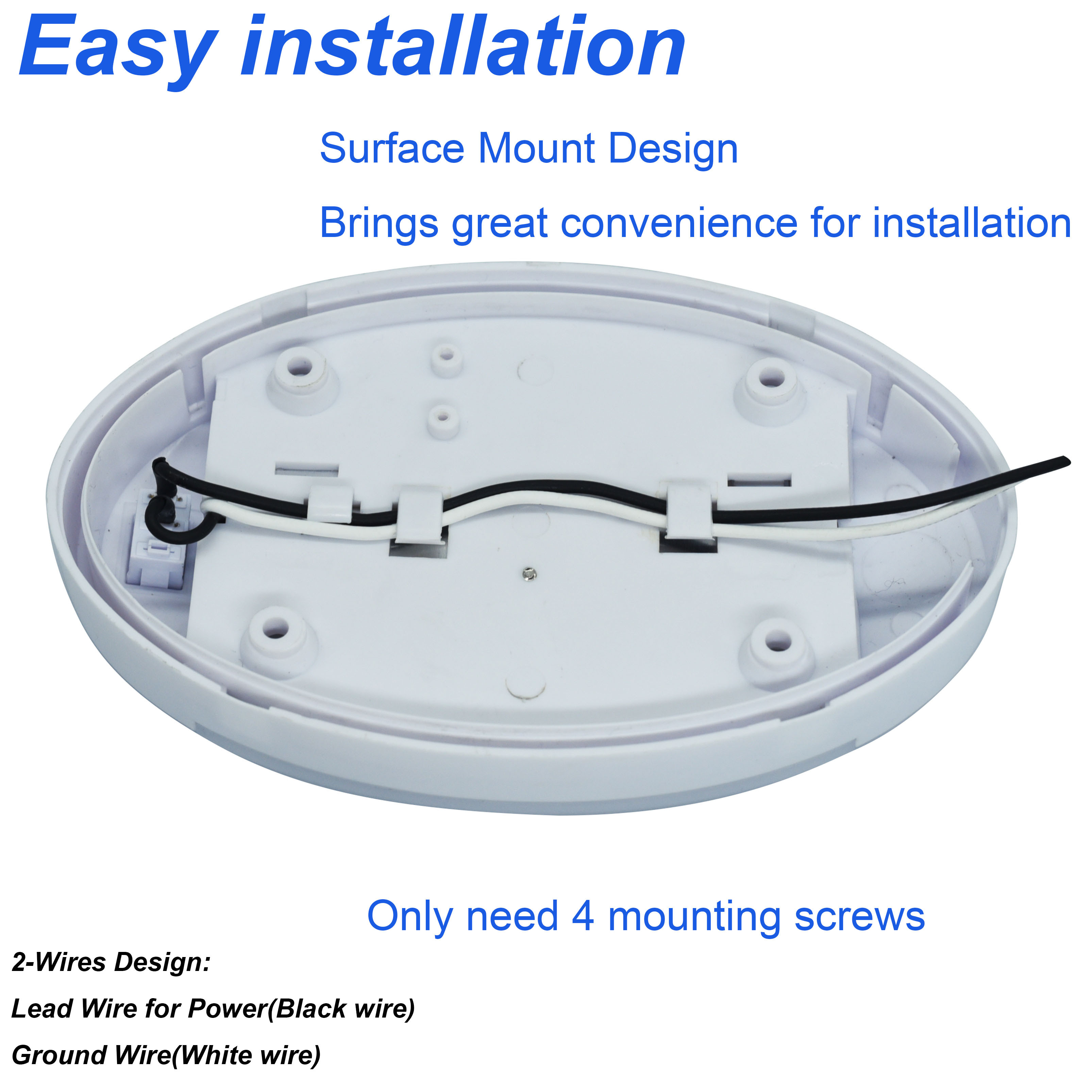 Facon New Version RV Ceiling Dome Interior Light Oval Pancake Light ...