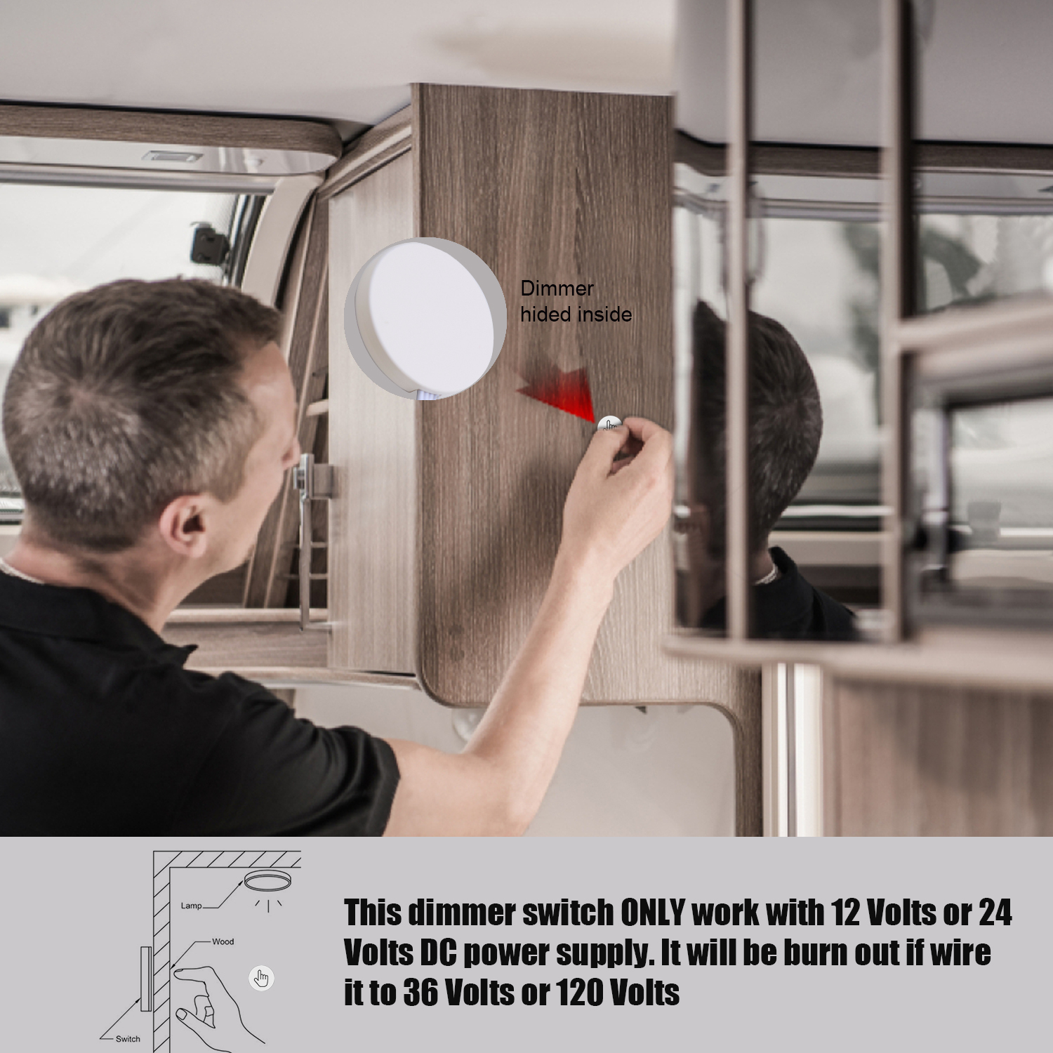 Facon RV LED lights, RV Interior Lights, RV Exterior Lights, RV Heater Pads