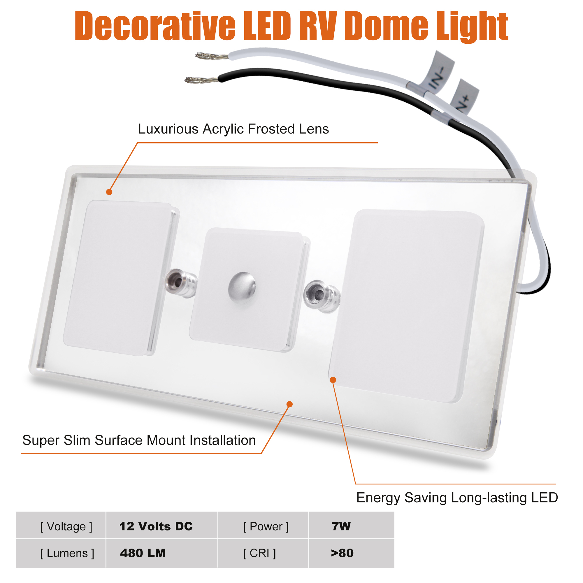 Facon RV LED lights, RV Interior Lights, RV Exterior Lights, RV Heater Pads