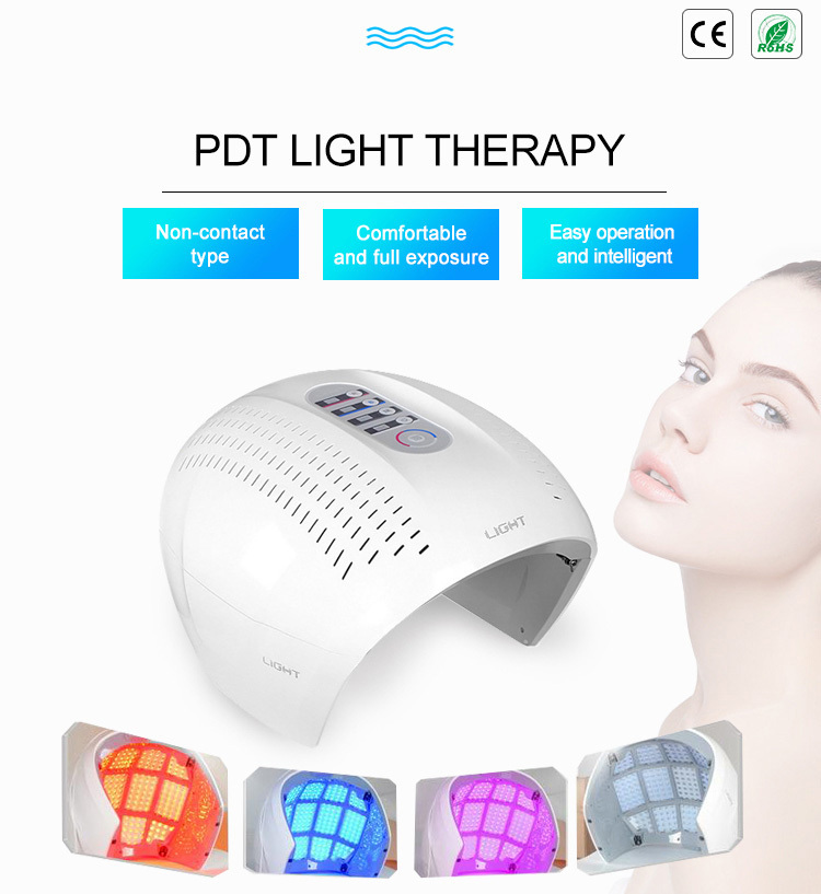 LED beauty light therapy PDT face skin rejuvenation machine
