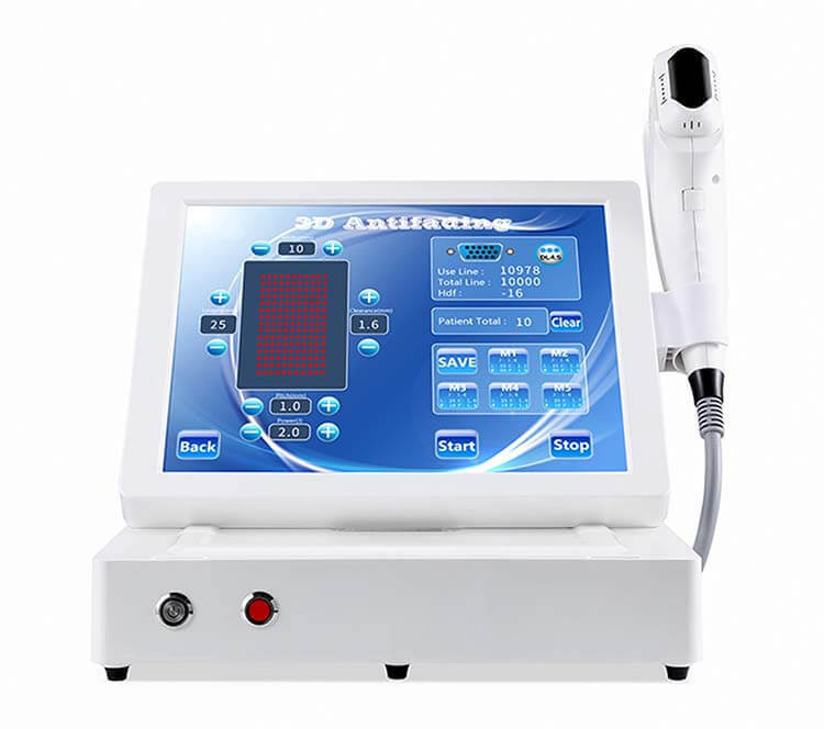 3D hifu face lifting skin rejuvenation machine