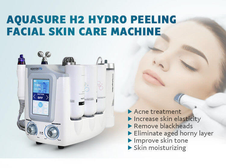 AquaSure H2 hydro aqua dermabrasion peeling face deep cleaning Machine