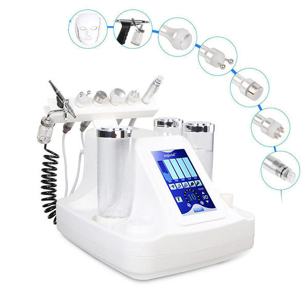 7 in 1 Water Dermabrasion Deep Cleansing Hydrafacial LED Facial Mask ...