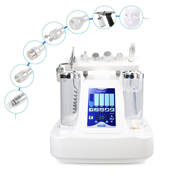 7 in 1 Water Dermabrasion Deep Cleansing Hydrafacial LED Facial Mask ...
