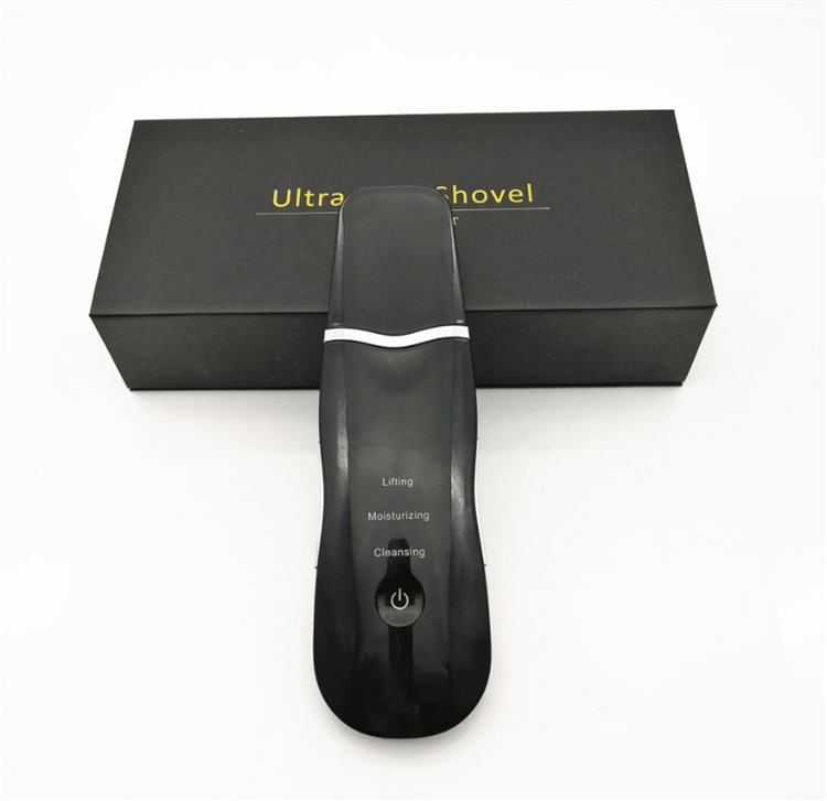 Home use facial scrub ultrasonic skin scrubber machine