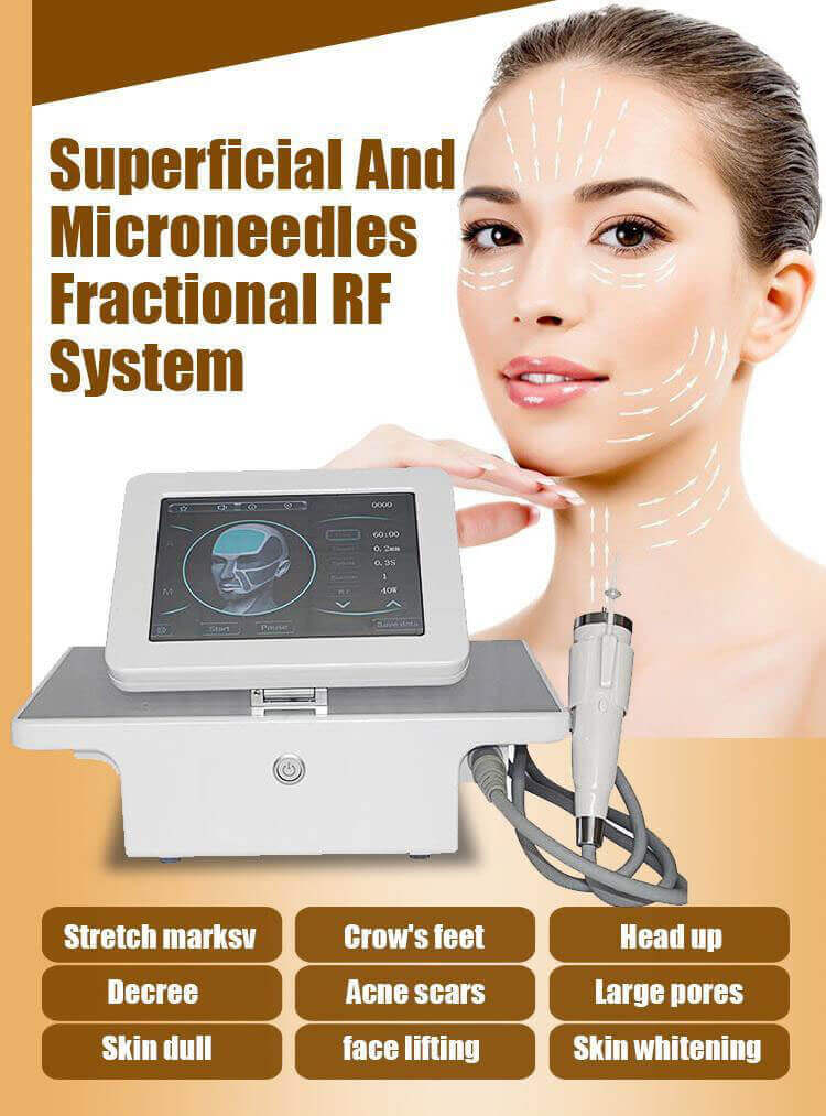 Micro-Needle Fractional RF Treatment Skin Tightening Acne Anti-ageing ...