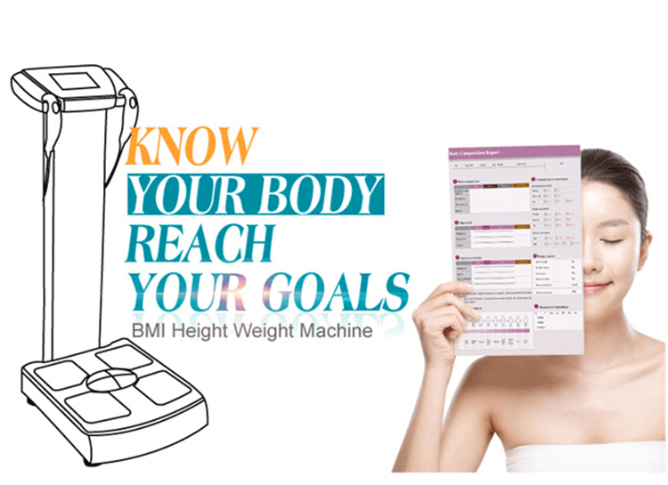 Multifrequency Body Composition Analyzer Weight Loss Fat Control body ...