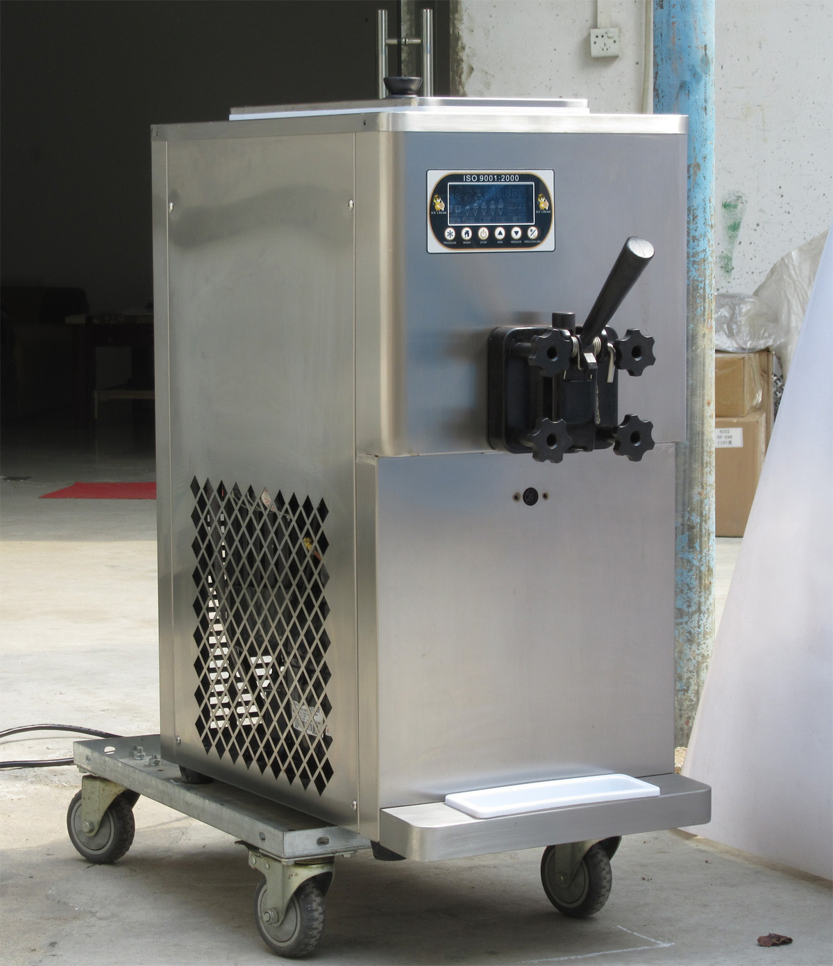 CE ETL countertop tabletop desktop gelato yogurt soft serve ice cream ...