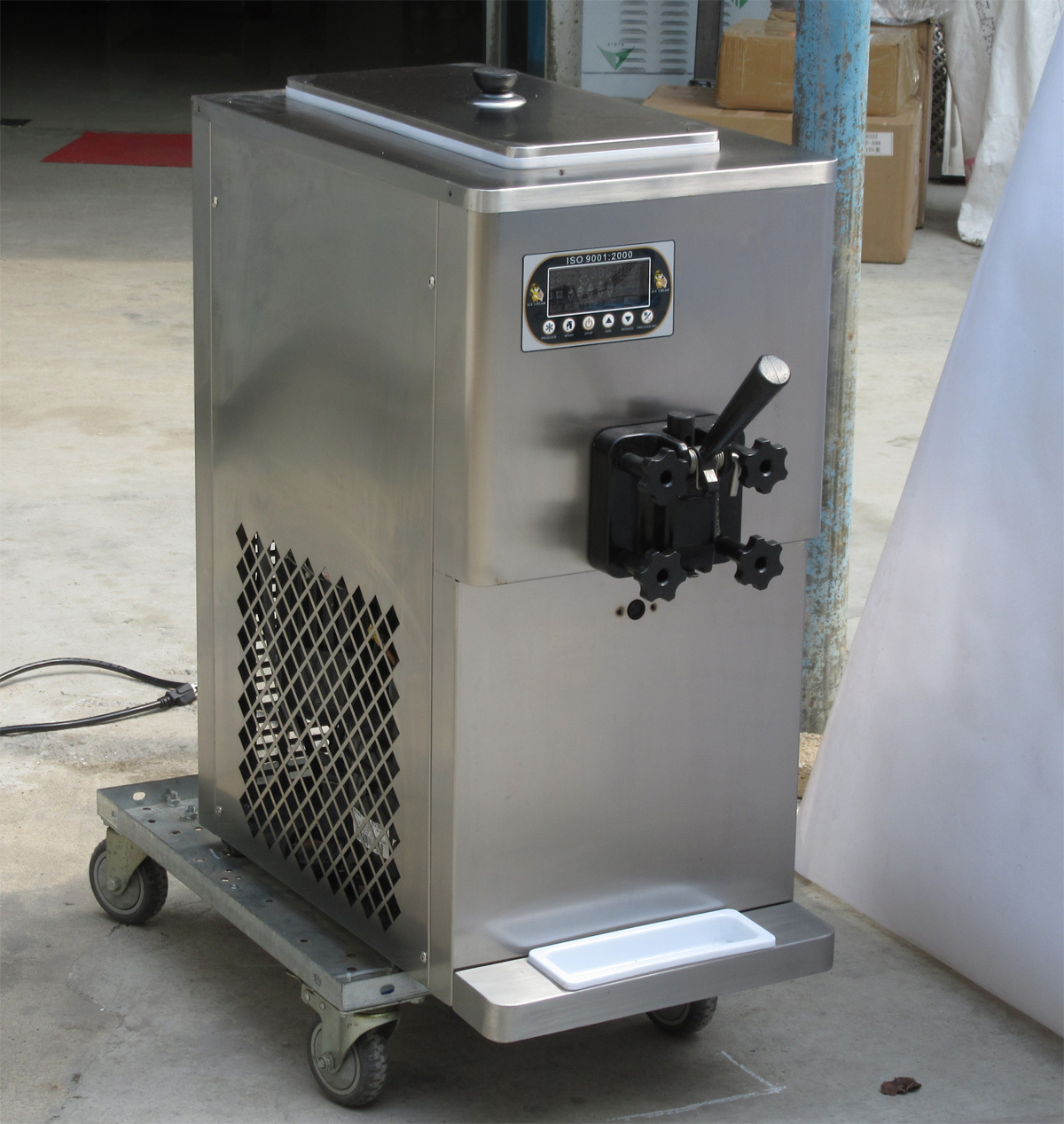 CE ETL countertop tabletop desktop gelato yogurt soft serve ice cream ...