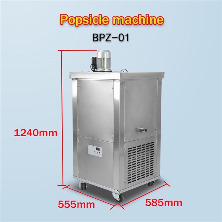single mold ice popsicle machine ice lollipop machine ice lolly making ...