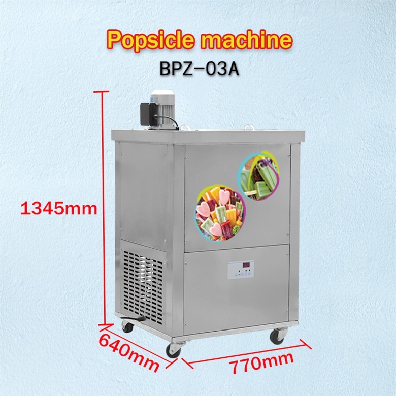 3 slim mold set ice popsicle machine,ice lollipop machine,ice pop machine