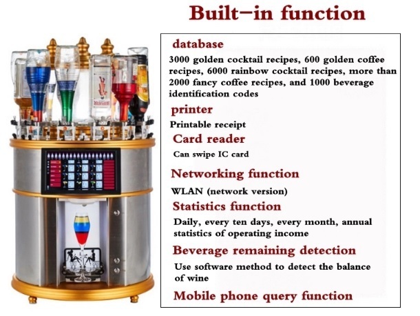 Commercial automatic cocktail shaker machine, smart cocktail making ...