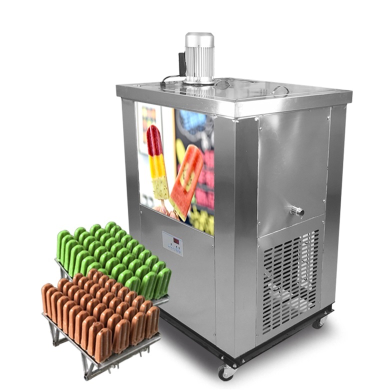 Two mold ice popsicle machine ice lollipop machine ice lolly making machine