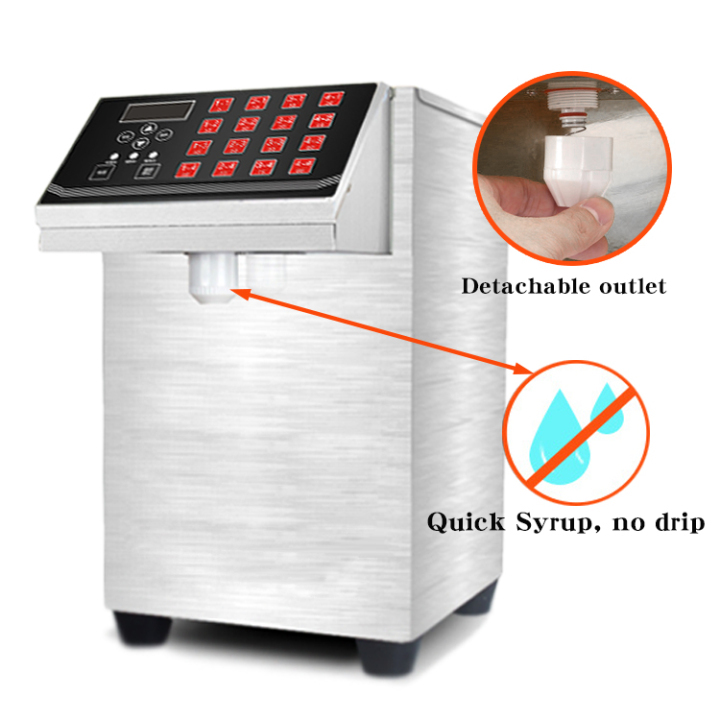 Commercial Stainless Steel Auto Fructose Dispenser, Syrup dispenser ...