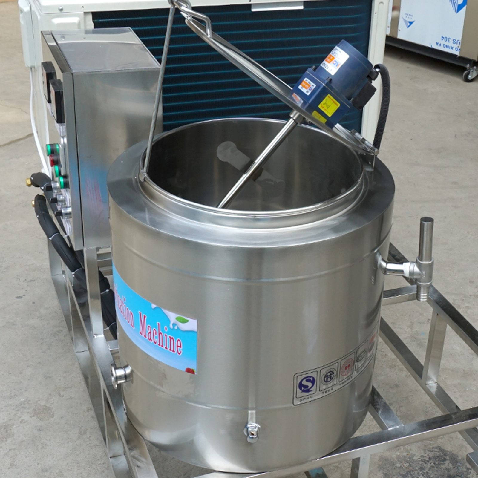 Commercial Pasteurization Machine Pasteurizer for Milk Juice Coffee Ice ...