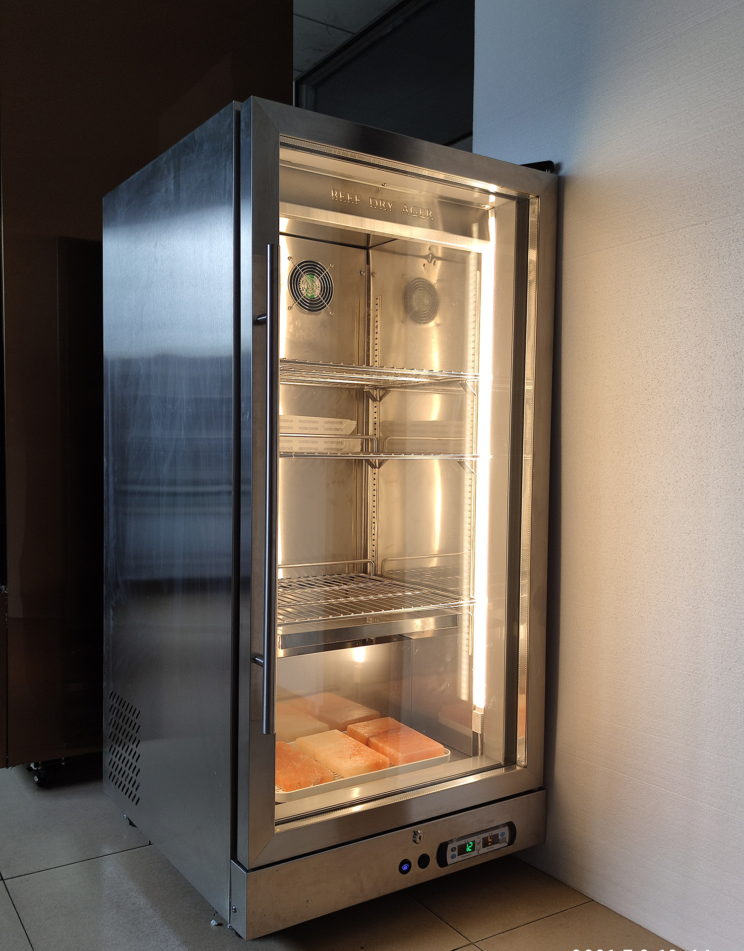 Kolice Commercial Aging Beef Showcase Freezer, Commercial Steak Ager ...