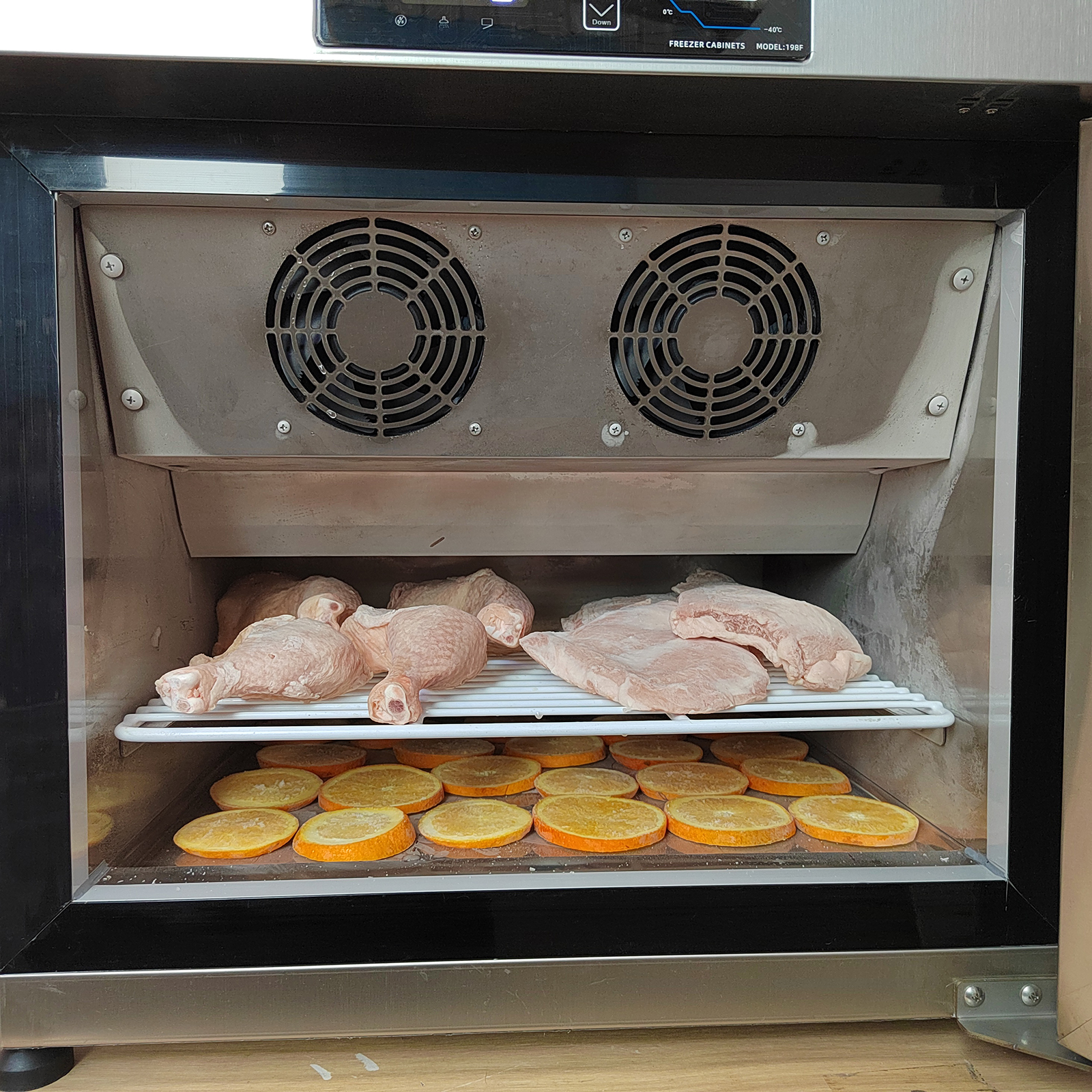 Commercial 32L Countertop Shock Freezing Blast Chiller & Freezer, Chest ...