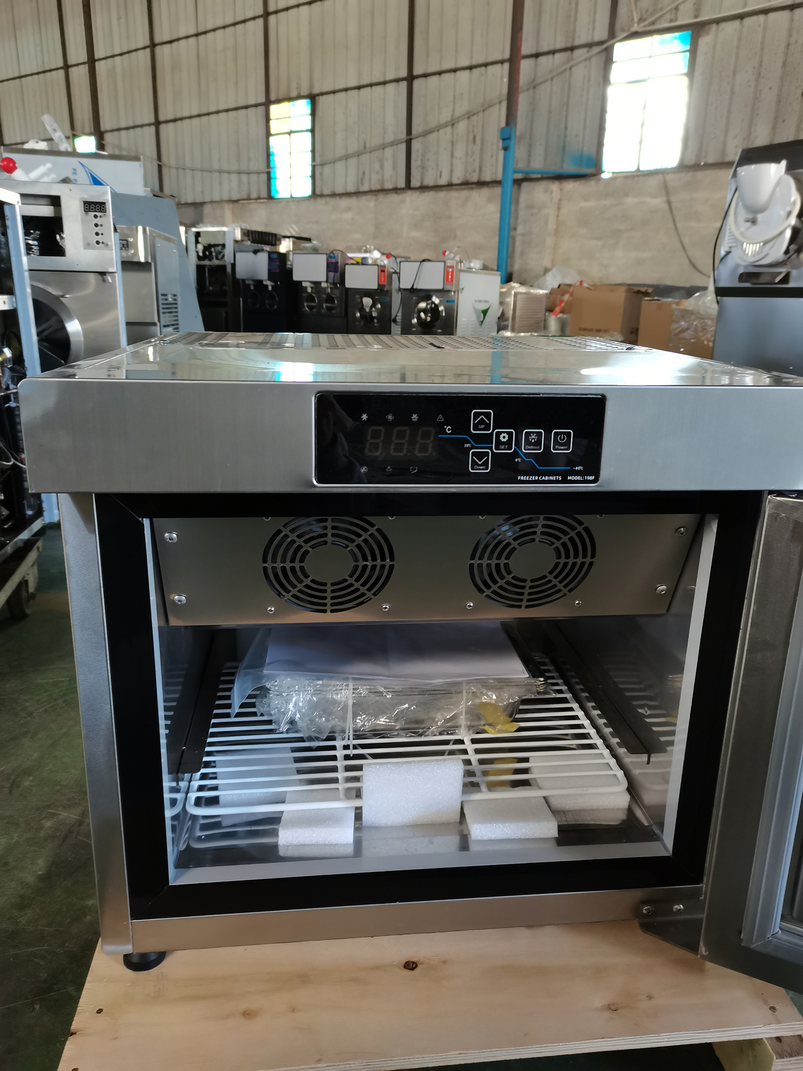 Commercial 32L Countertop Shock Freezing Blast Chiller & Freezer, Chest ...