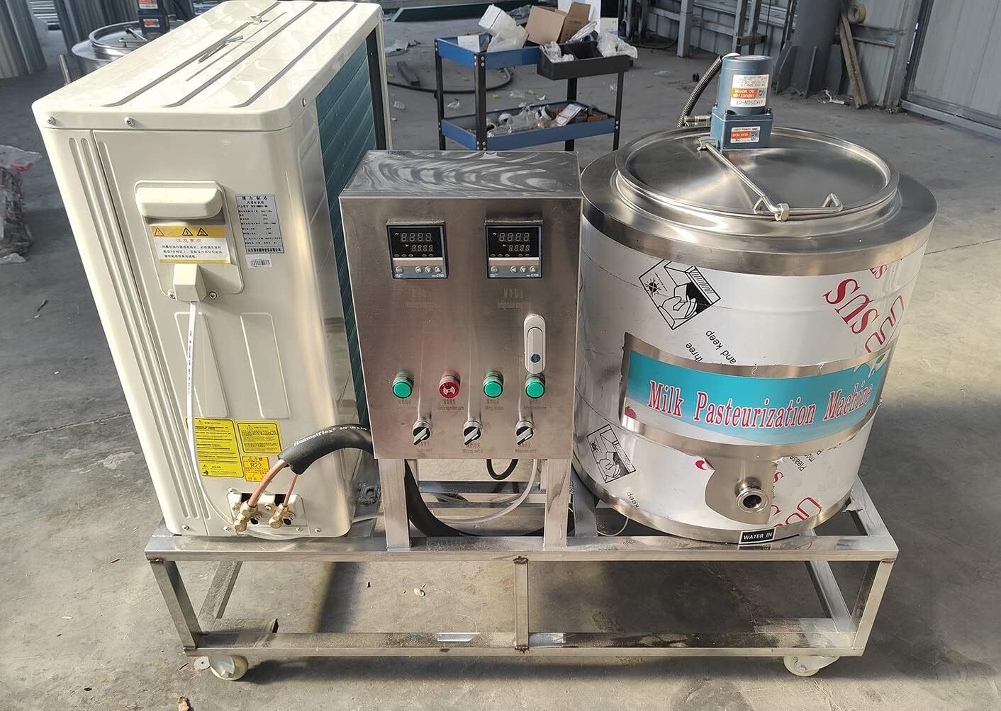 Commercial Pasteurization Machine Pasteurizer for Milk Juice Coffee Ice ...