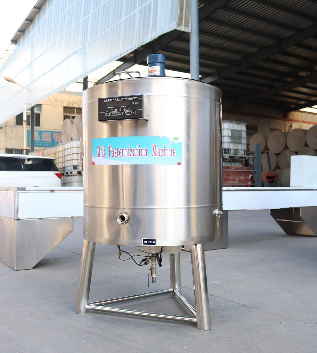 Pasteurization Machine Pasteurizer for Milk Coffee Juice Ice Cream Mix ...