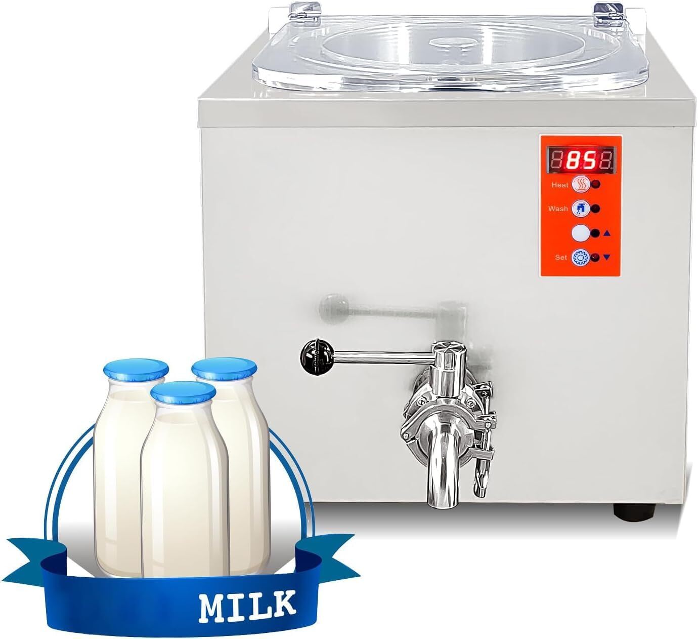 Kolice Commercial Milk Pasteurization Machine, Ice Cream Mix ...