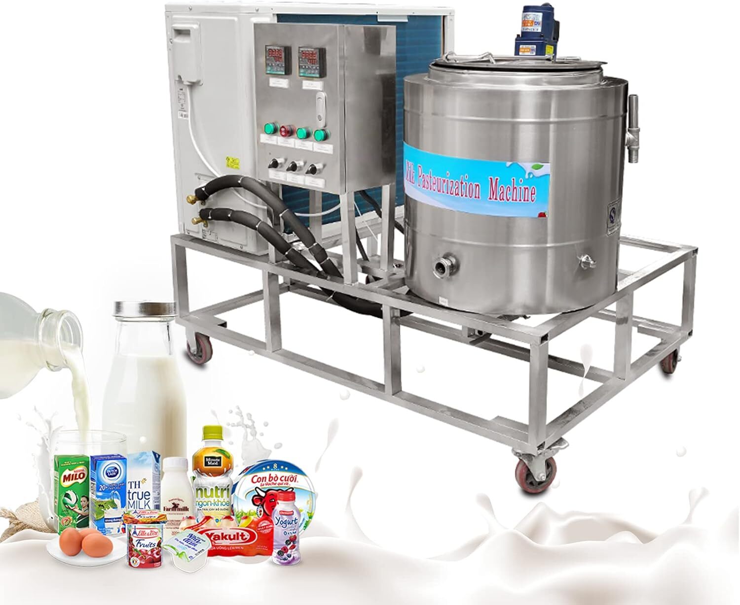 Commercial Pasteurization Machine Pasteurizer for Milk Juice Coffee Ice ...
