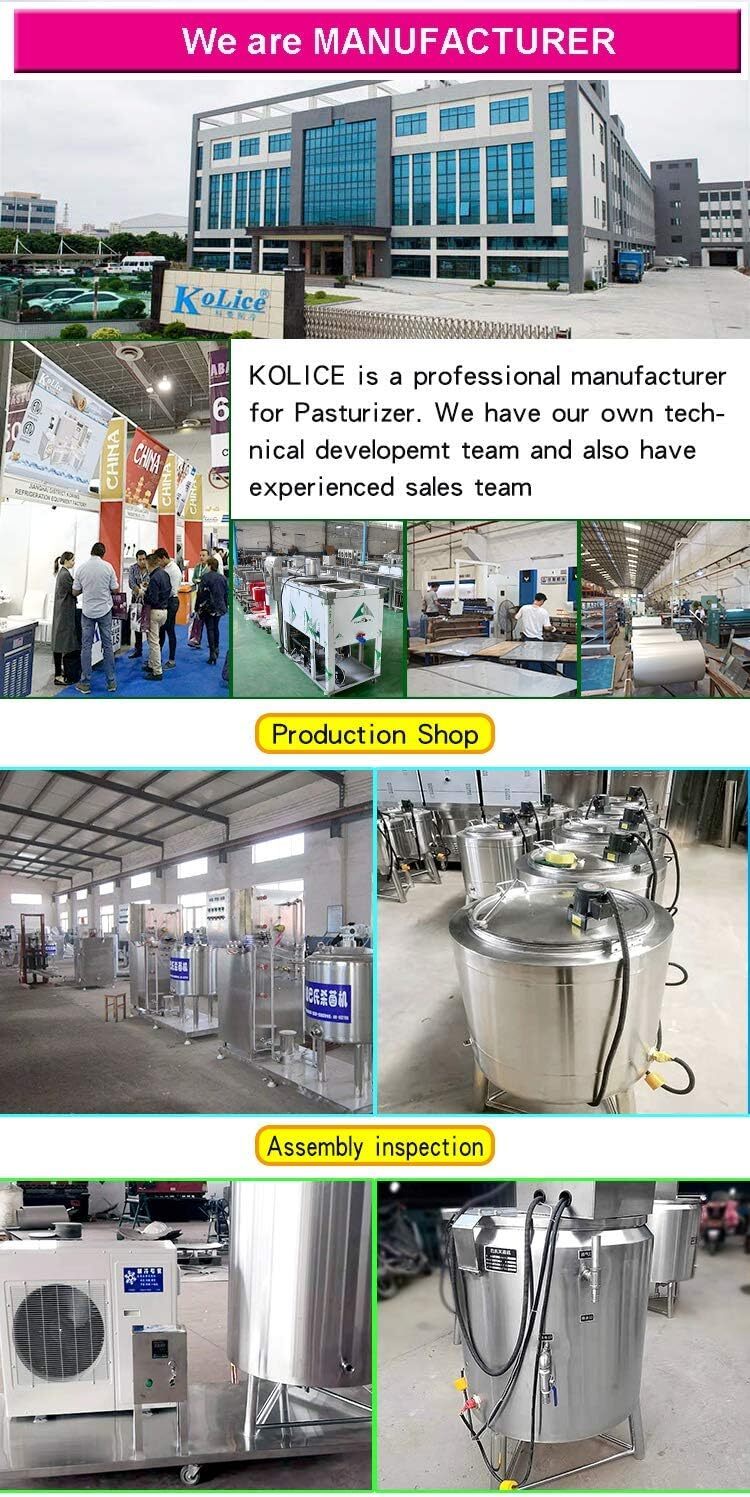 Commercial Pasteurization Machine Pasteurizer for Milk Juice Coffee Ice ...