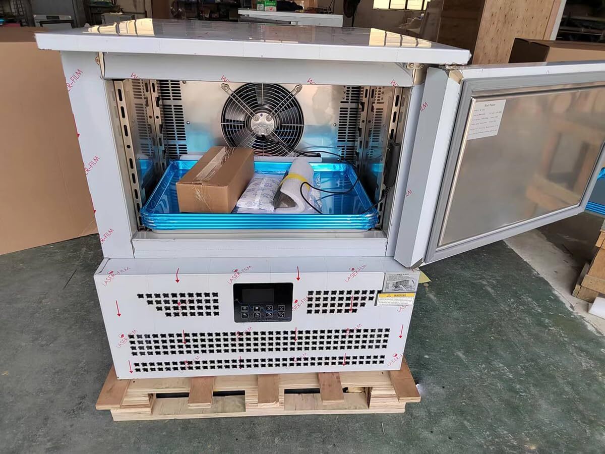 Commercial Heavy Duty 5 Trays Blast Chiller with Trolley Cart, Chest ...