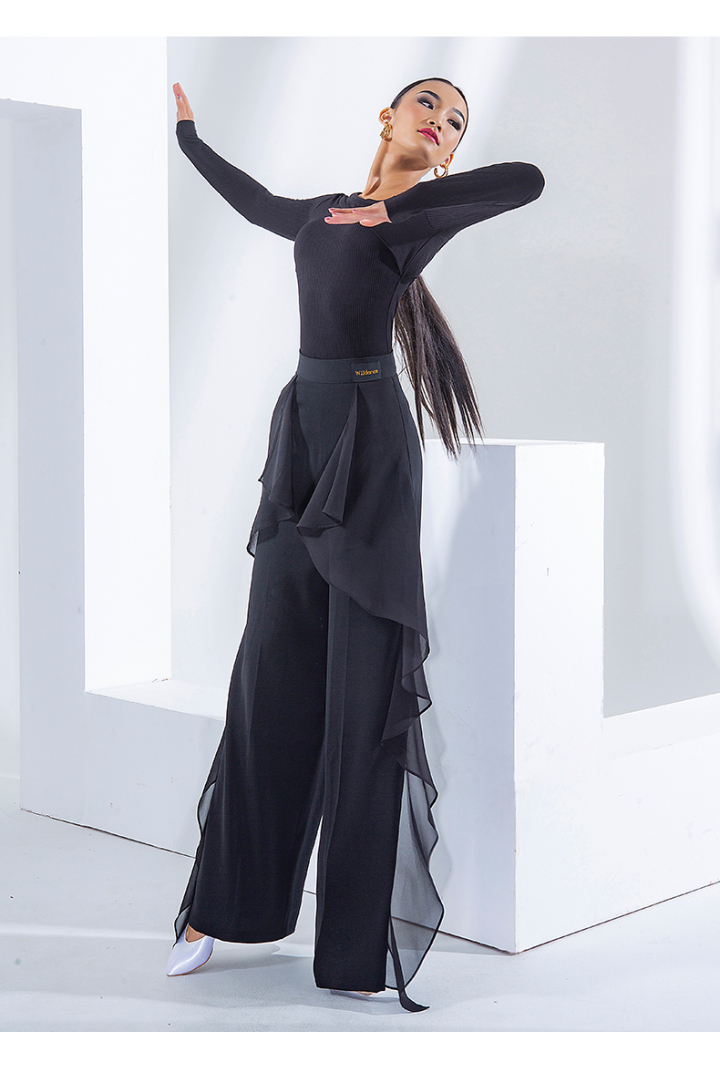 female ballroom dance pants W21D118 on sale