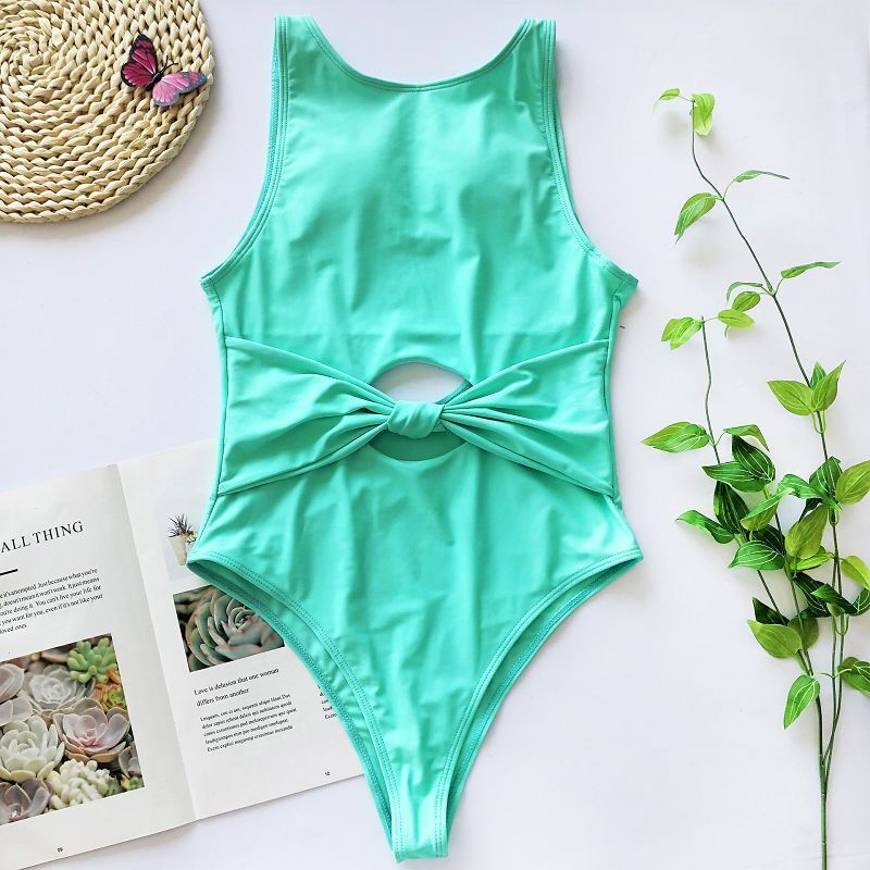 Women Sexy Bathing Suit Backless One Piece Bikini