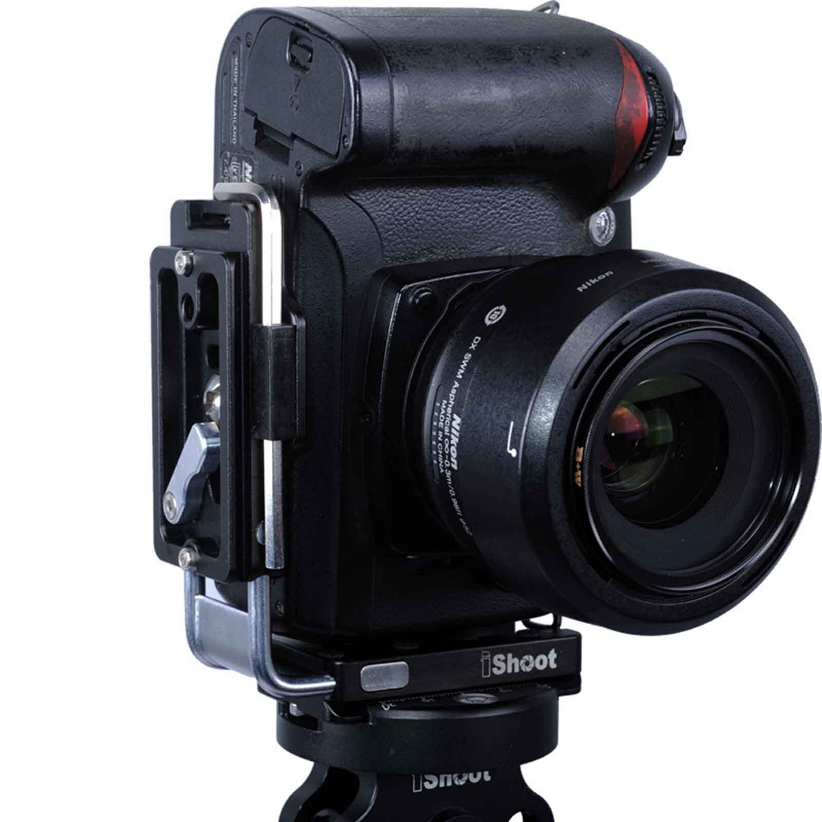 Adjustable L-Shaped Vertical Quick Release Plate for Canon SLR/SLT Camera
